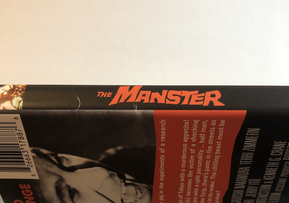 The Manster Half Man Half Monster (Blu-ray, 1959) Shout Factory | eBay