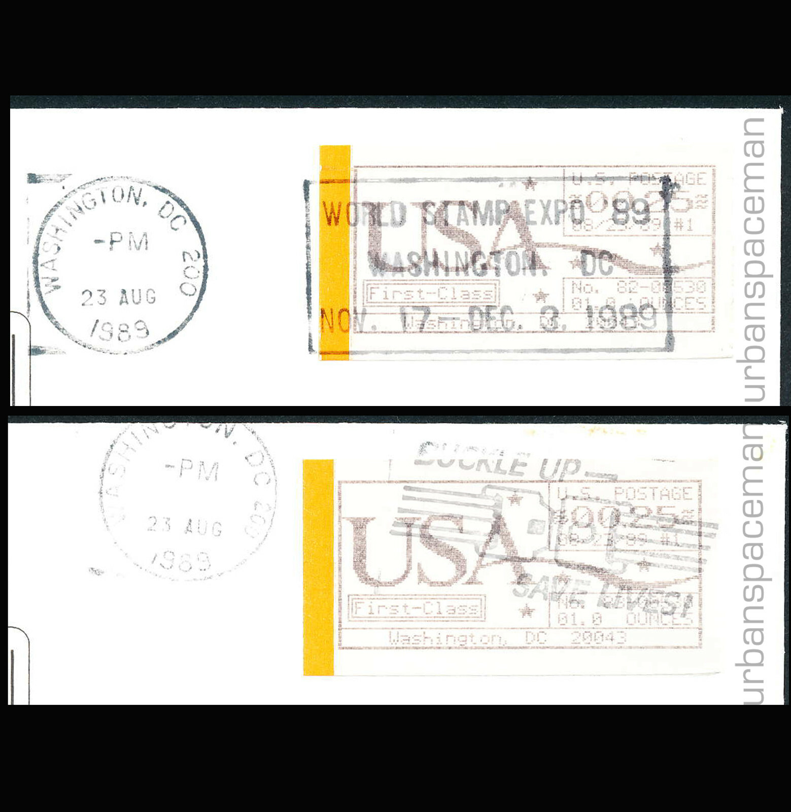 FDC CVP1 CVP2 Set of 2 Autopost Covers Postally Used Mailed First Day ...
