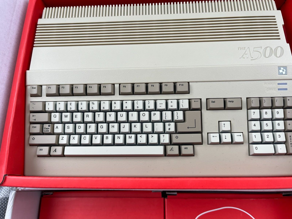 Amiga The A500 Mini Retro Console - BNIB Rare. Inc Controller, Mouse ...