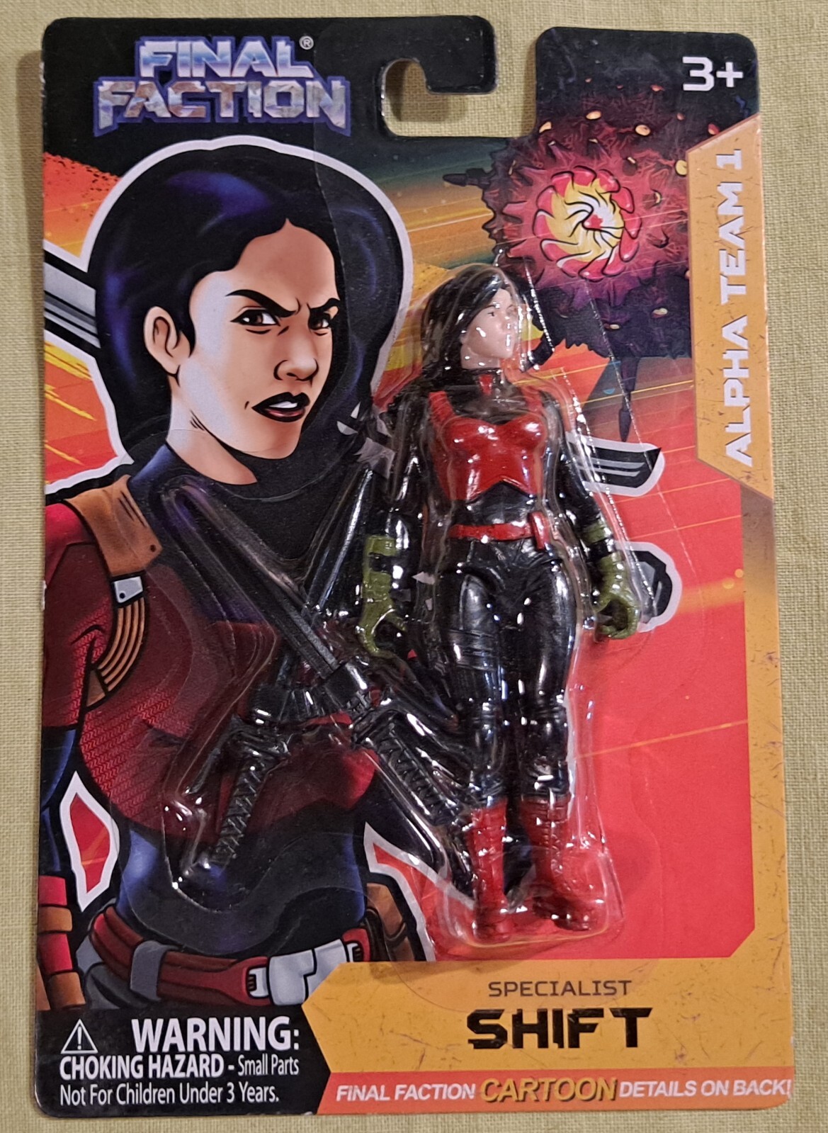 Final Faction - Alpha Team 1 - Specialist Shift - Action Figure - NEW ...