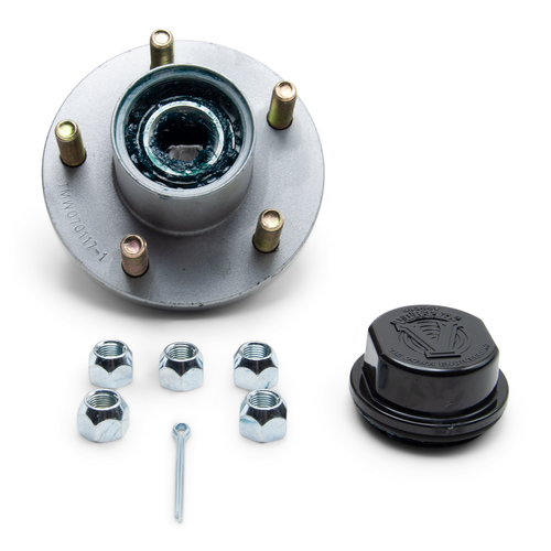 Dexter Marine Pre Greased Vortex Boat Trailer Hub Galv-X 5 Lug 2200lb ...