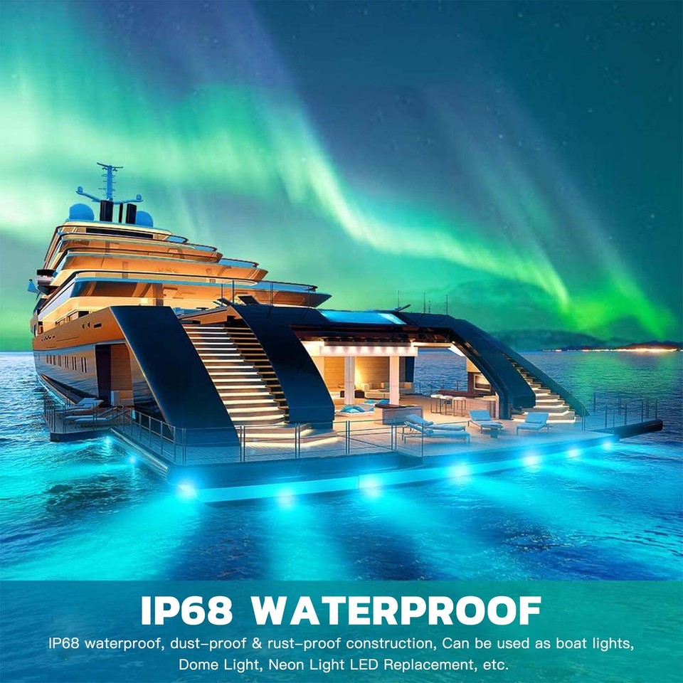 For 2015-2024 Polaris Slingshot 10X RGB LED Rock Lights Neon Underglow ...