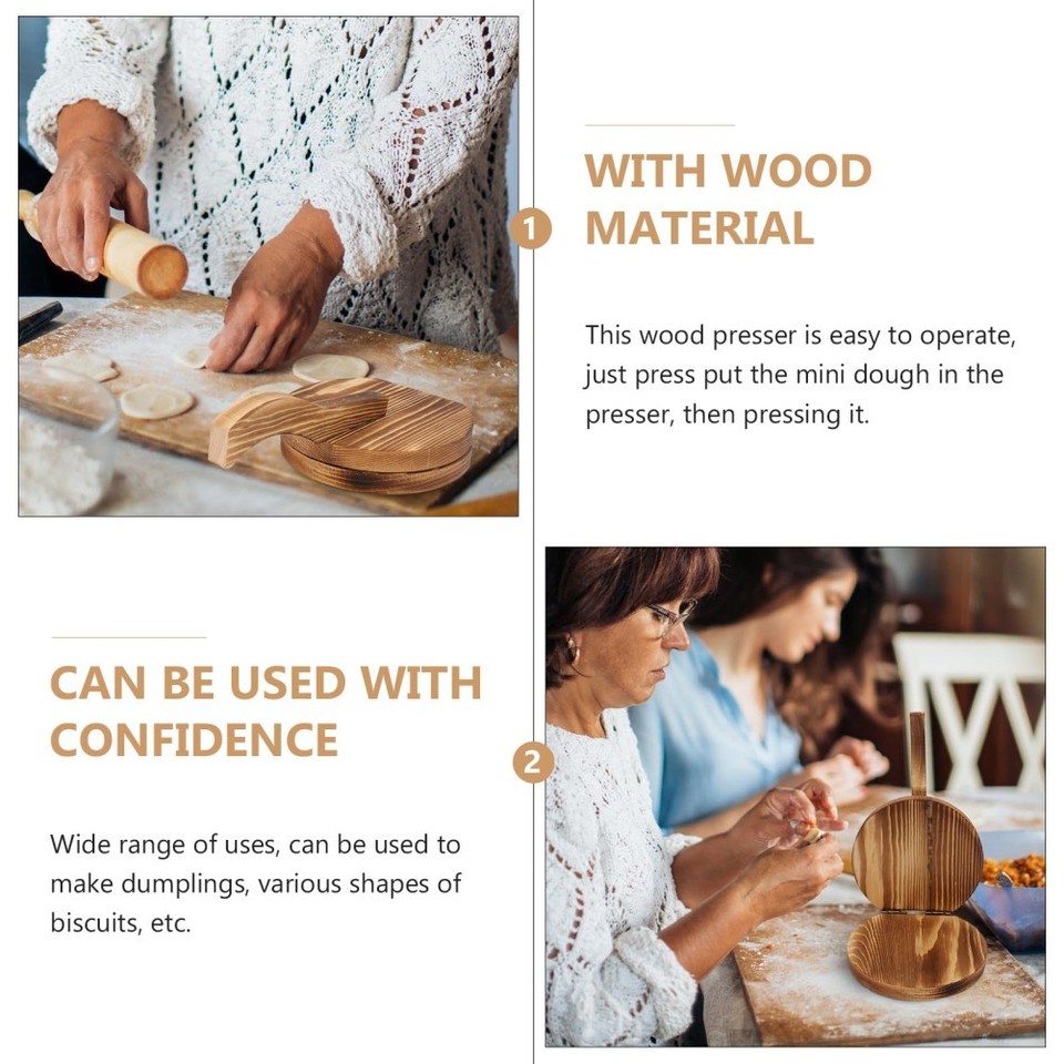 Dumpling Wrapper Mold Dough Presser Soup Maker Chinese Dumplings | eBay UK