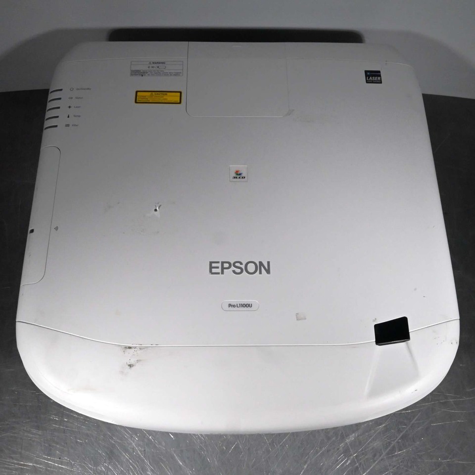 Epson Pro L1100U WUXGA 3LCD 4K Laser Projector 6000 Lumens H735A /3616 ...