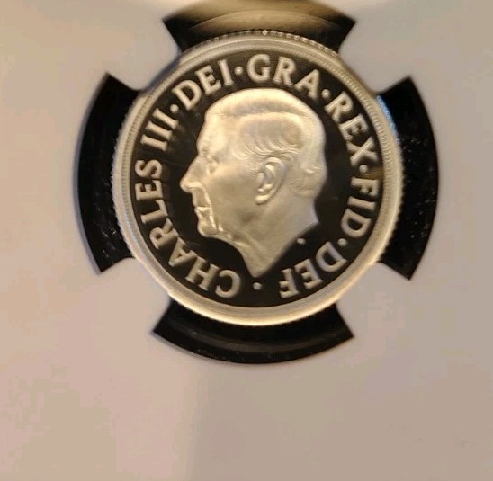 Silver Coin 2025 UK First Silver Sovereign Shield PRIVY NGC PF 70 UCAM ...