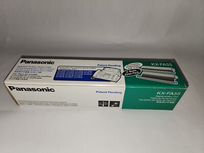 Panasonic KX-FA55 2 Pack. Fax Ink Replacement Film Cartridge Factory ...