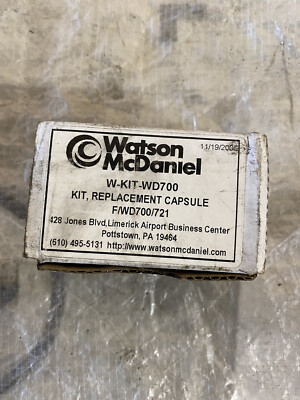 WATSON MCDANIEL W-KIT-WD700 WD700S NSFB - VALVE shly | eBay
