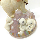 San Francisco Co Music Box Winter Wonderland Kids Riding on Bear Ruth ...