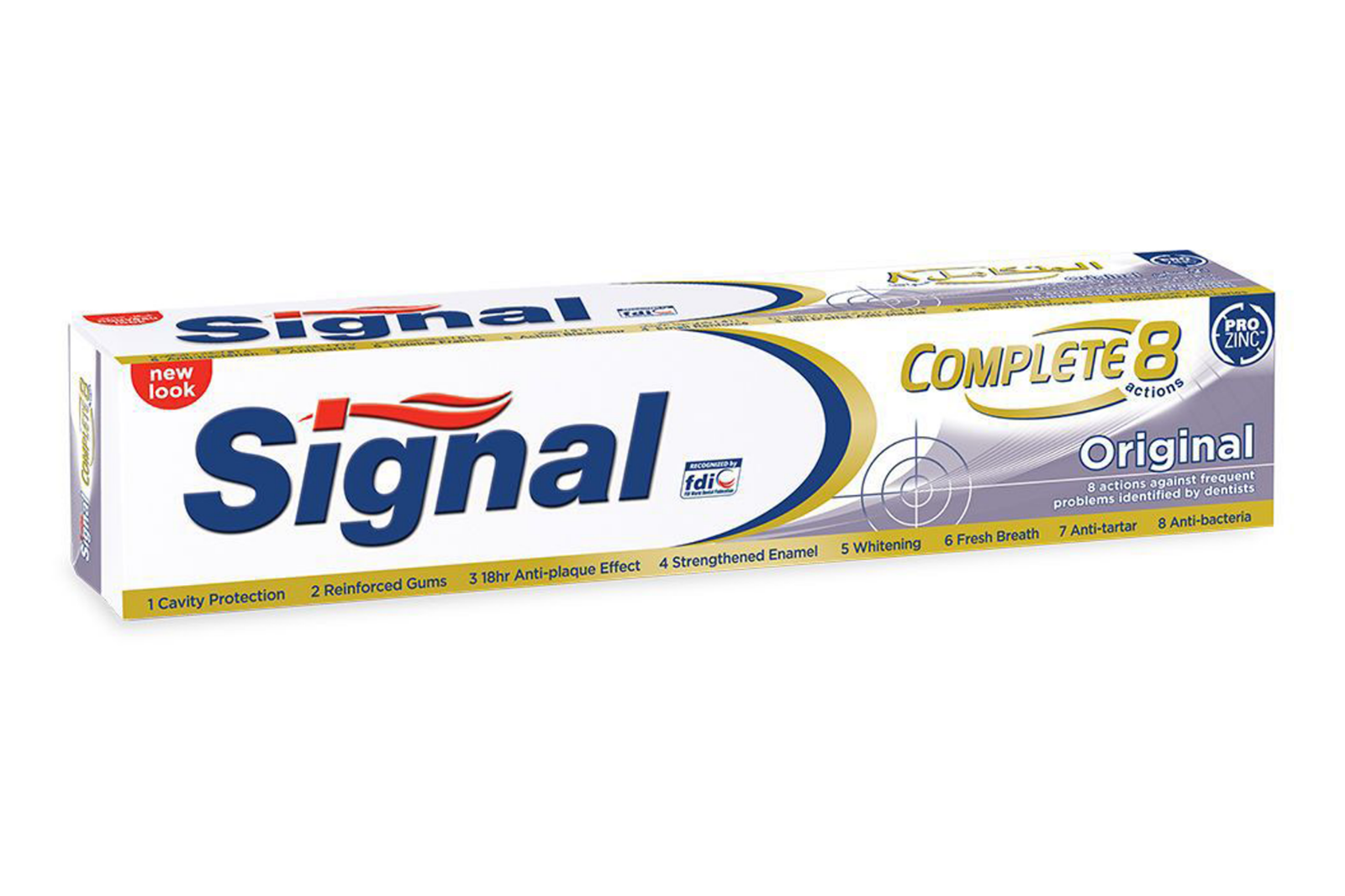 100ml. Signal Complete 8 Original Toothpaste Gold 3.5oz each | eBay