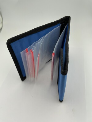 Wallet Case for Flylines, Leaders and Tippet, 10 Inner Pouches #1917 | eBay