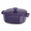 KitchenAid Streamline Plum Zen Cast Iron 4 Quart Casserole Dish with ...