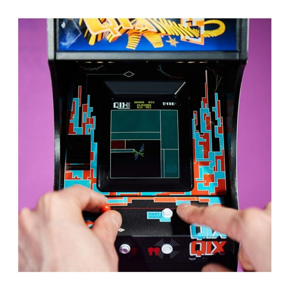 Numskull Quarter Arcades - QIX Mini Arcade - 1/4 Scale Original ROM | eBay