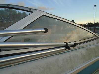 Larson 194 SEI Boat Port Side triangle Windshield, THIS SINGLE PIECE | eBay