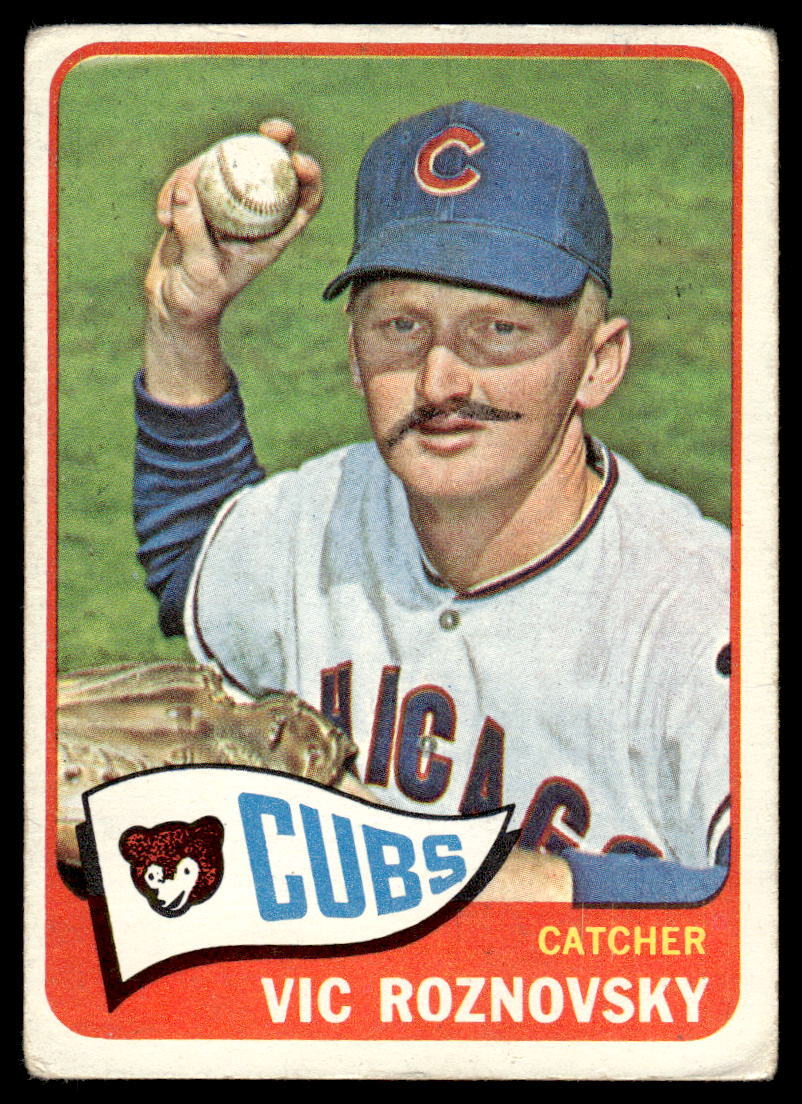 1965 Topps Vic Roznovsky #334 Chicago Cubs Baseball Card | eBay