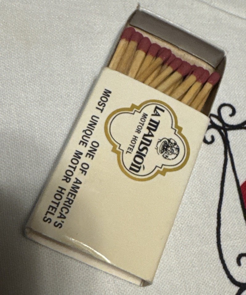 La Mansion Motor Hotel San Antonio TX Matchbox Excellent | eBay