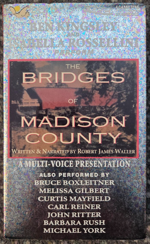 Dove Audio Book The Bridges of Madison County by Robert James Waller ...
