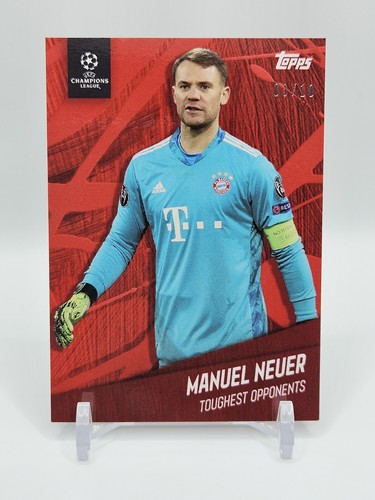 2021 Topps On Demand Giovanni Reyna American Dream UCL Red 03/10 Manuel ...