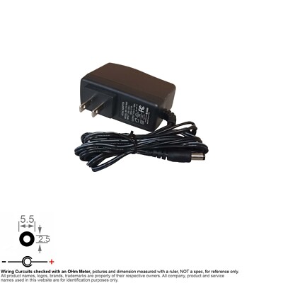 Power Adapter AC DC 5525 12Vdc DC12V 12V 1.88A AC/DC ADAPTOR RK-1201880 ...