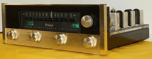 [Maintained] McIntosh MR 65B FM Stereo Vacuum tube Tuner w/Wood Case ...