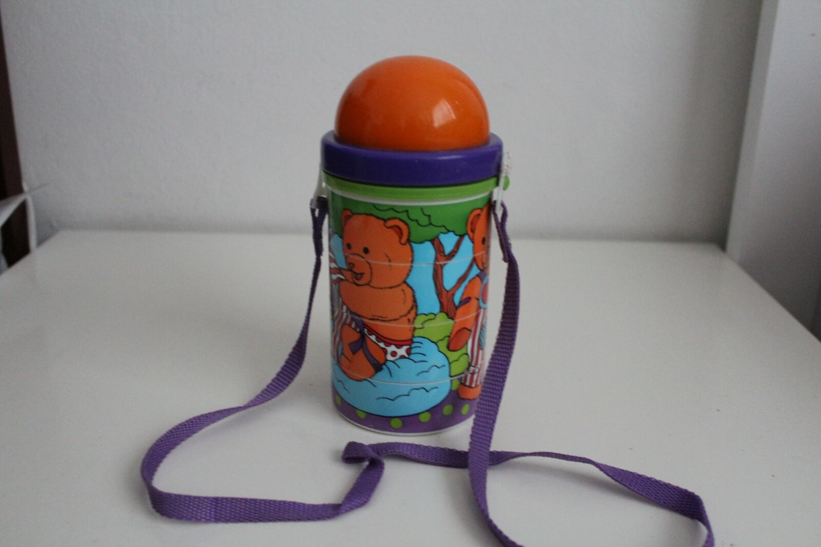 Vintage late 90s early 2000s Changeable Kid's Bear Water Bottle | eBay