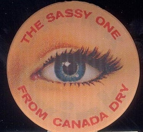 Drink WINK The Sassy One from Canada Dry VARI-VUE Motion Winking Eye ...