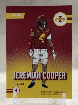 2024 OnIT Athlete Iowa State Cyclones - Icon Insert #IC1 Jeremiah ...