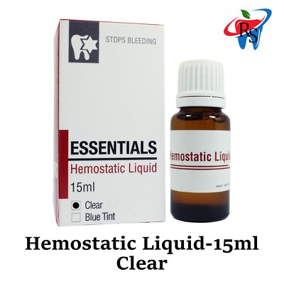 Dental Hemostatic Liquid Solution Aluminum Blood Bleeding Stop Manicure ...