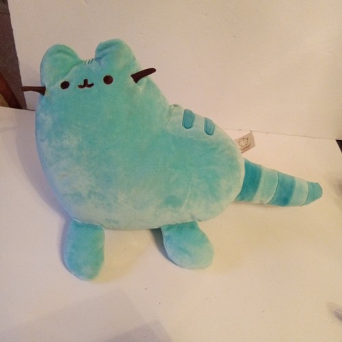 GUND Pusheen Dinosheen Blue Dino Dinosaur Cat Plush Stuffed Animal - 16 ...