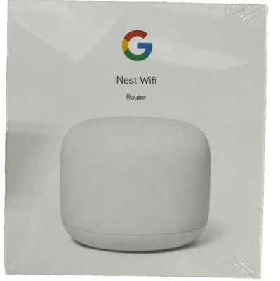 Google Nest Wifi Mesh Router, Snow White, Wi-Fi Ga00595-US, Used | eBay