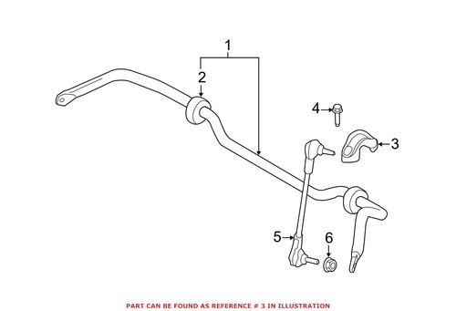For BMW Genuine Suspension Stabilizer Bar Bracket 33506861149 | eBay