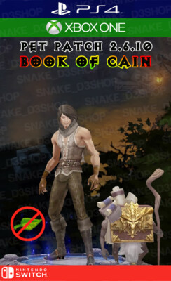 Diablo 3 - PS4 - Xbox One - N. Switch - New Pet - Book of Cain - Patc 2 ...