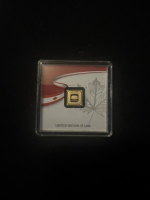 2024 Geiger 1g 9999 Gold Bar in Assay Limited Edition of 5,000 Canada ...
