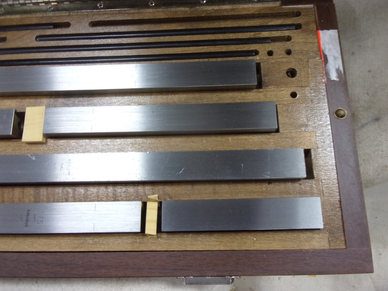 DoAll Metric Rectangular Surface Plate Long Gage Block Set Up Gauge 125 ...