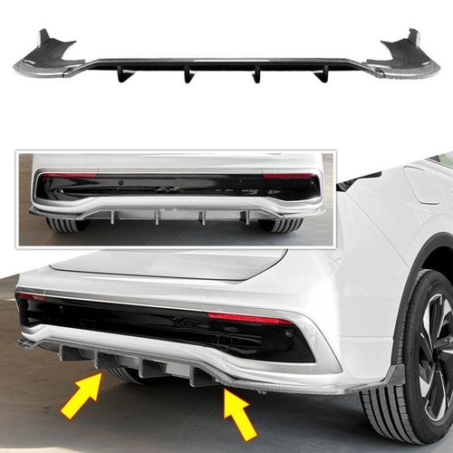 New Rear Bumper Diffuser Lip Spoiler Body Kit For VW Tiguan MK3 2024 ...