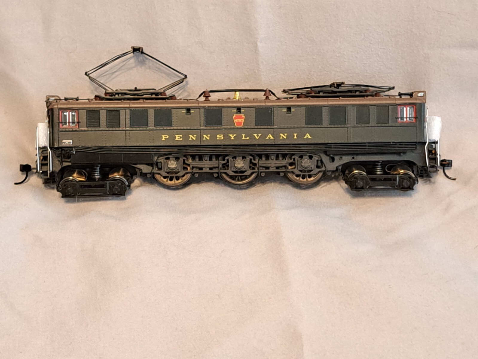 Broadway Limited 4703 HO Scale PRR P5a Boxcab #4707 Freight Type DCC ...