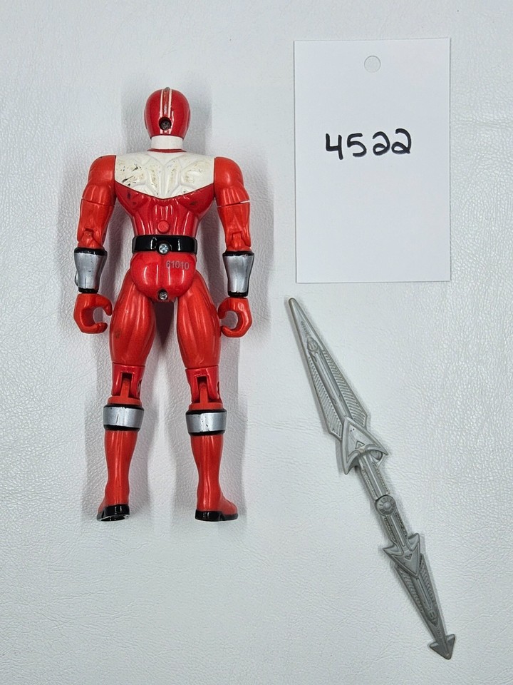 Power Rangers Time Force Red Time Force Ranger Complete - No Lights | eBay