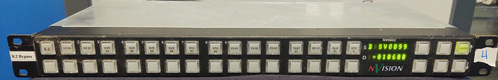 Miranda Nvision Router Control Panel NV9602 (#4) | eBay