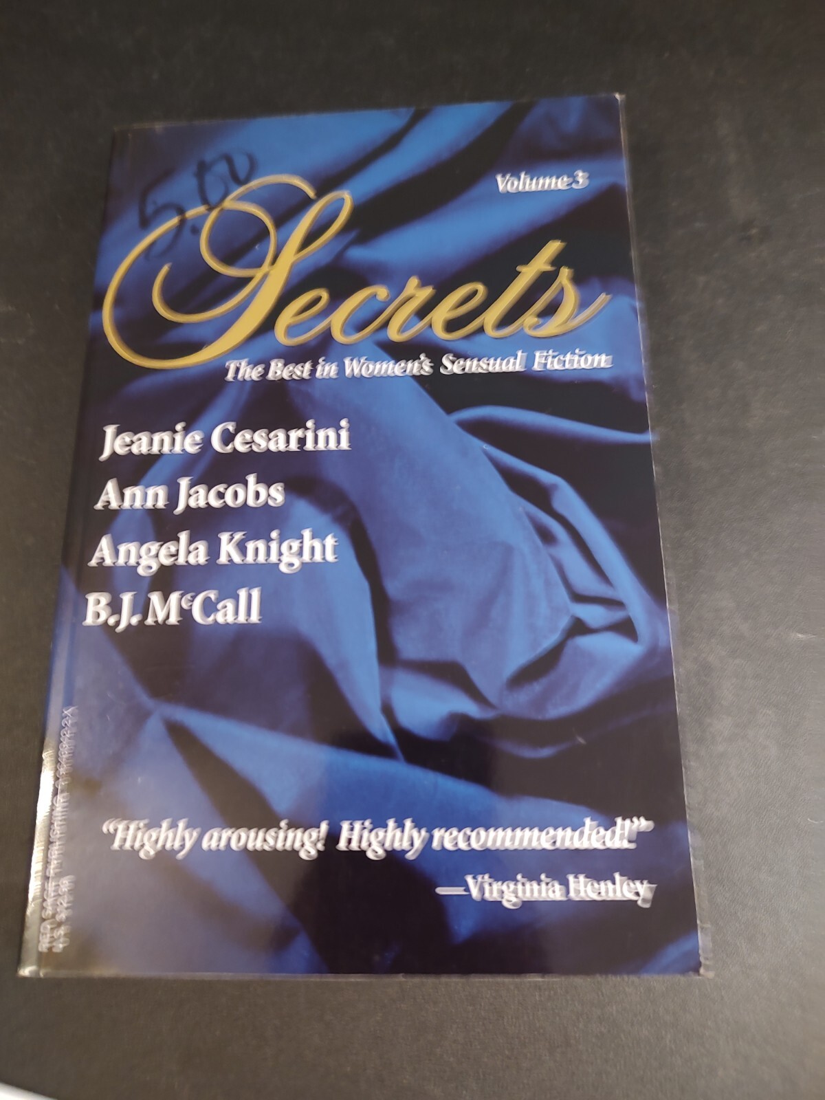 Secrets Vol. 3 - Authors Jeanie Cesarini, Ann Jacobs, Angry Knight & B ...