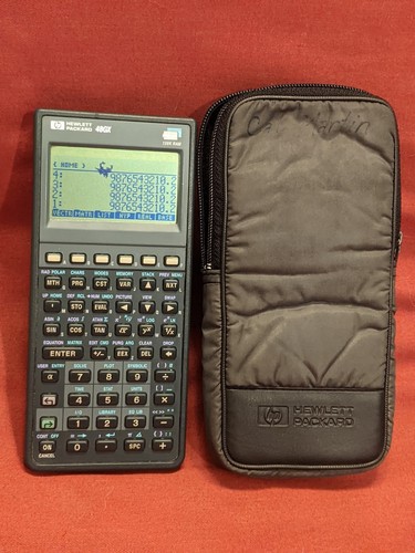 Hewlett Packard HP 48GX 128K Graphing Calculator Excellent, Broken ...
