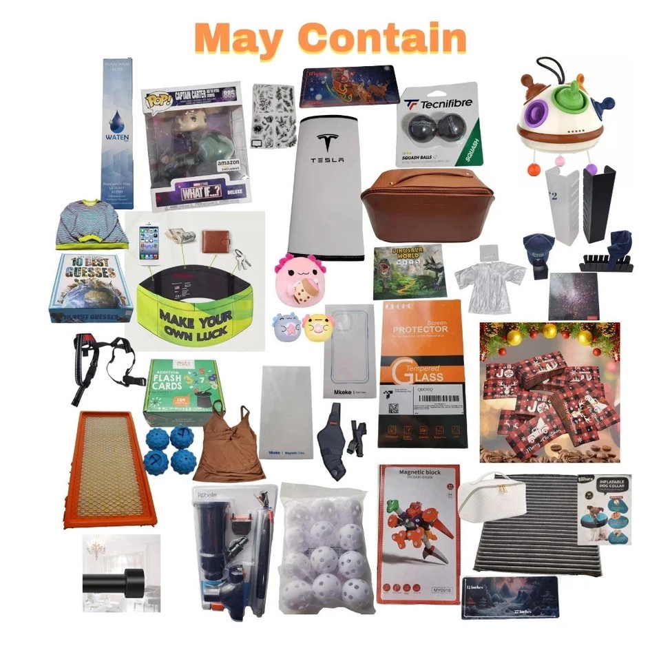 10 Amazon New Multiple Items Box Random products Surprise Lot Mixed | eBay