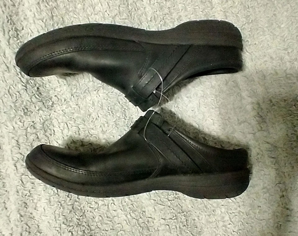 Merrill Ladies Clogs Black Size 9 Boho Beachy Comfy Casual | eBay