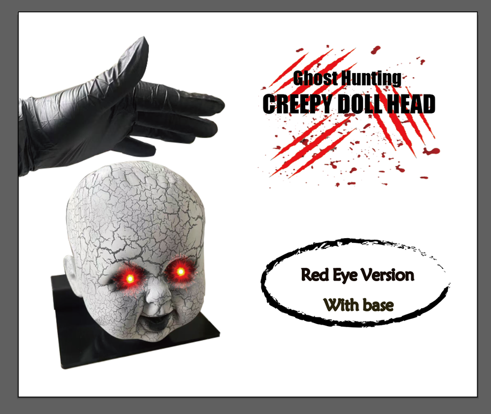 creepy doll head paranormal ghost Hunter Spirit Box ghost hunting ...