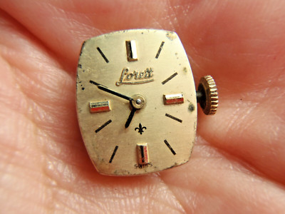 VINTAGE LADIES LORETT 17J SWISS WRIST WATCH MOVEMENT CAL AS 1977 ...