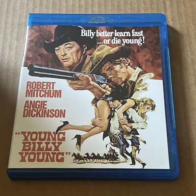 Young Billy Young Blu-ray Kino Lorber Robert Mitchum Angie Dickinson ...