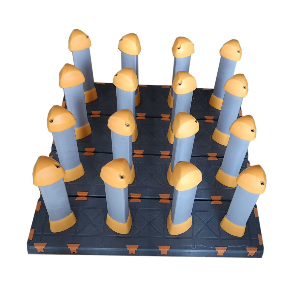 USA Rolling Floor Rack for 3in Core 16 Spindles for Vinyl Media Roll ...