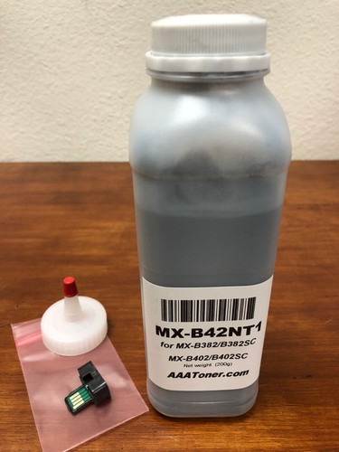 MX-B42NT1 Toner Refill for Sharp MX-B382, MX-B382SC, MX-B402, MX-B402SC + Chip | eBay