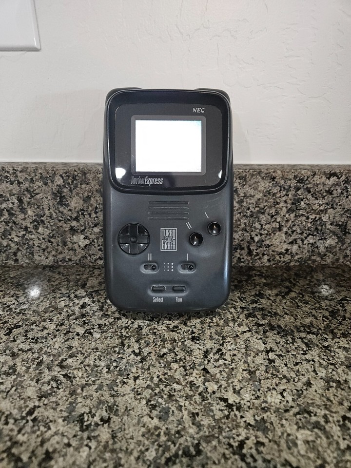 Turbo Grafx 16 Turbo Express NEC Handheld w/ 5 games | eBay