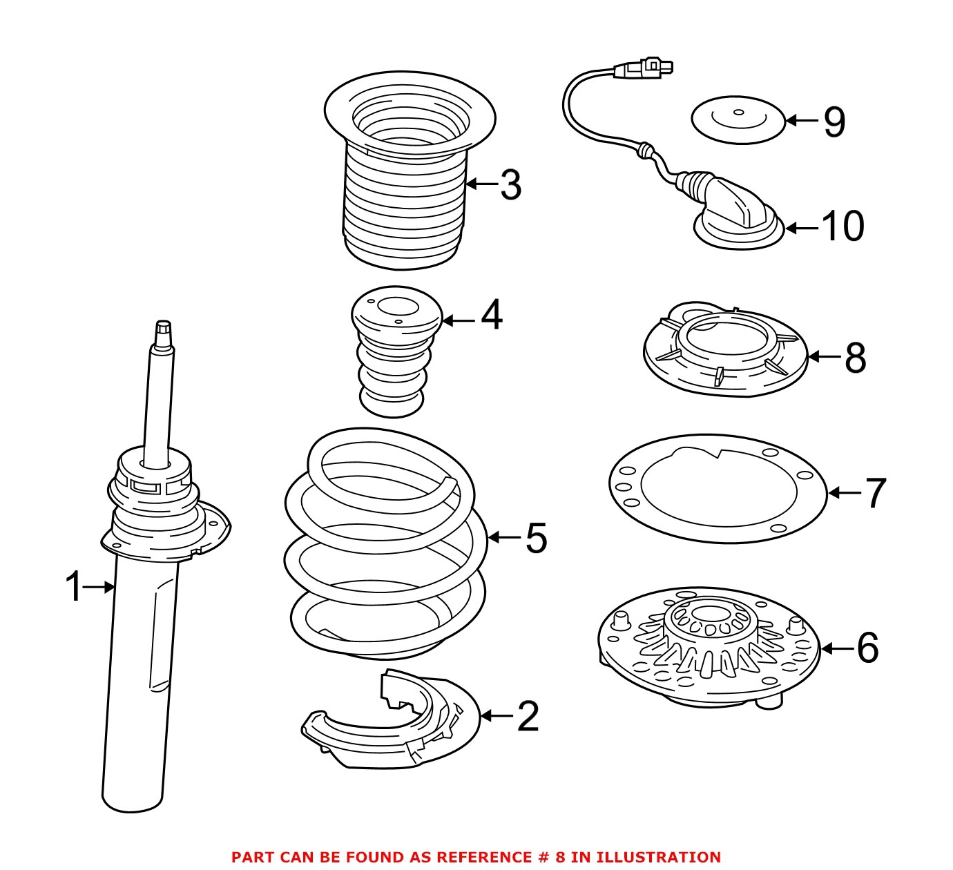 Genuine BMW Ring Cover (2016-2018) OE 31306864551 for sale online | eBay