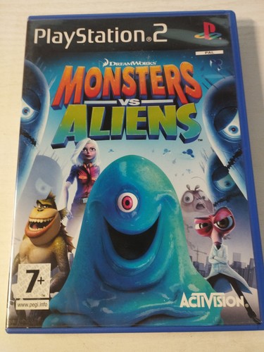 Monsters vs Aliens Dreamworks Activision - PLAYSTATION 2 juego Ps2 Ed ...