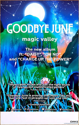 GOODBYE JUNE Magic Valley Ltd Ed New RARE Tour Poster! Southern Hard ...